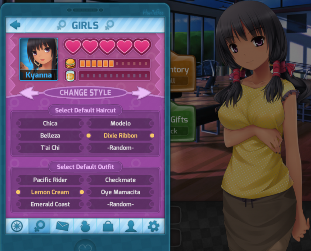HuniePop All Outfits - List Of All Outfits And How To Unlock Them Part ...