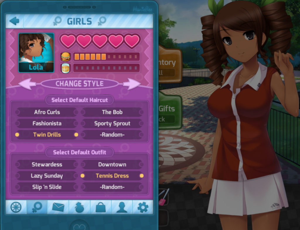 HuniePop All Outfits - List Of All Outfits And How To Unlock Them Part ...