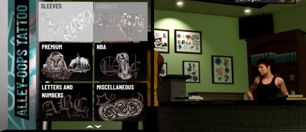 How to Equip and Customize Tattoos in NBA 2K19 - GamePretty