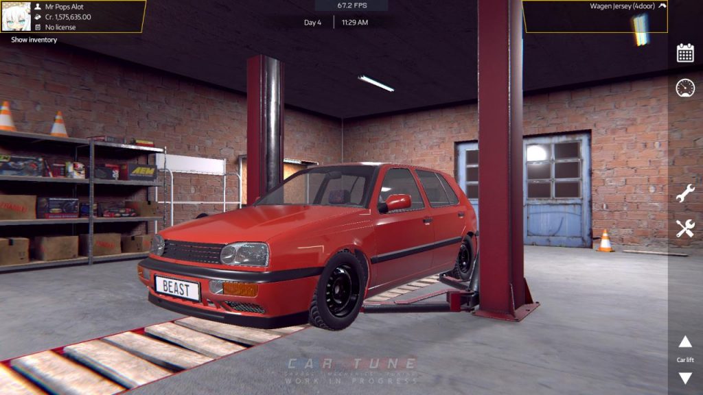 CAR TUNE: Project - Wagen Jersey Guide - GamePretty