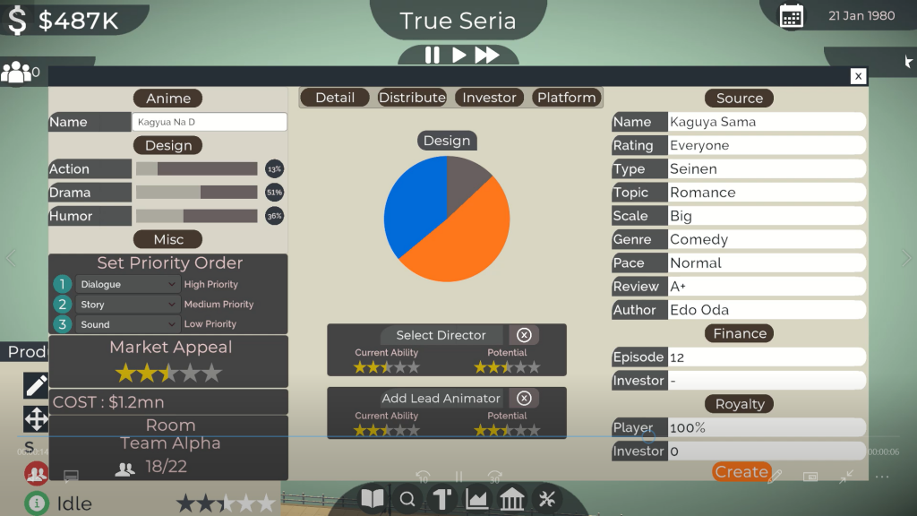 Anime Studio Tycoon: Basic Gameplay (Tips & Tricks) - GamePretty
