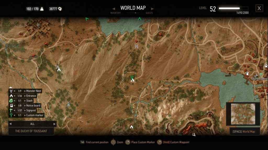 The Witcher 3 Wild Hunt: All Armor Dyes Formula Locations - GamePretty