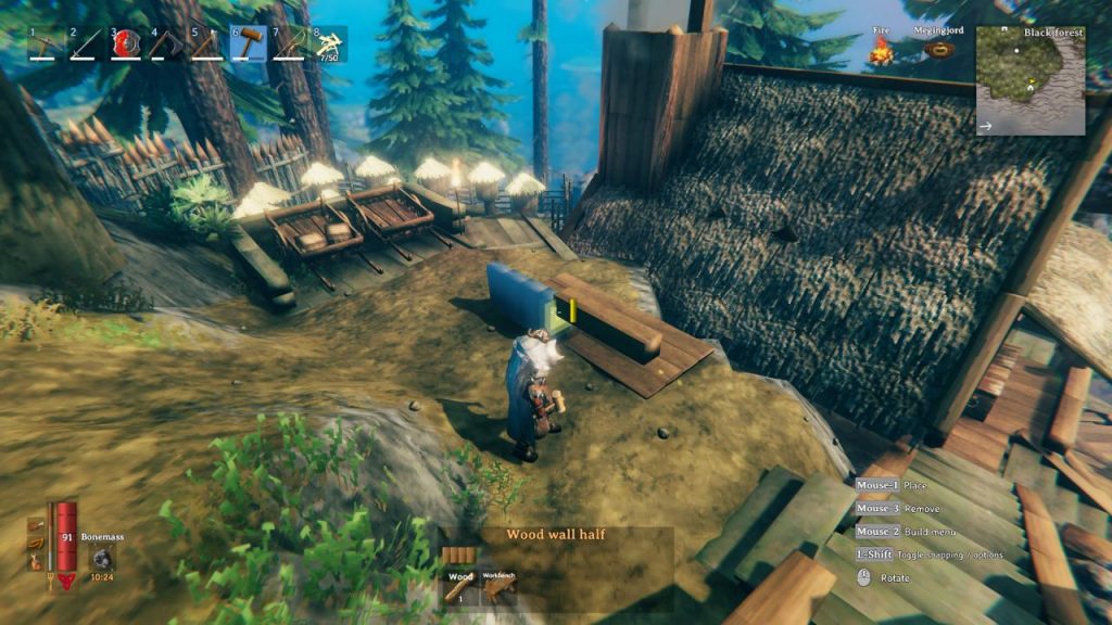 Valheim: How to Make Half Door & Small Gate - GamePretty