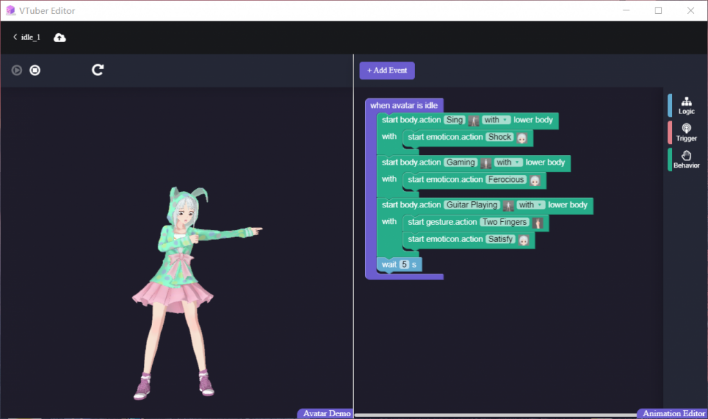 VTuber Editor: How to Make the Idle Action of Vtuber Avatar More ...