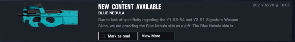 Rainbow Six Siege: How to get Blue Nebula Skin 2021 [NO BAN] [PC ONLY ...