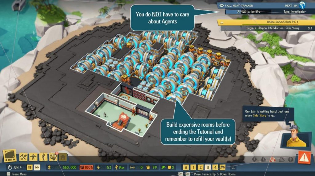 Evil Genius 2: The Golden Tutorial - GamePretty