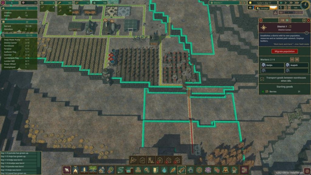 Timberborn: Beginners Guide & Walktrough for Iron Teeth - GamePretty