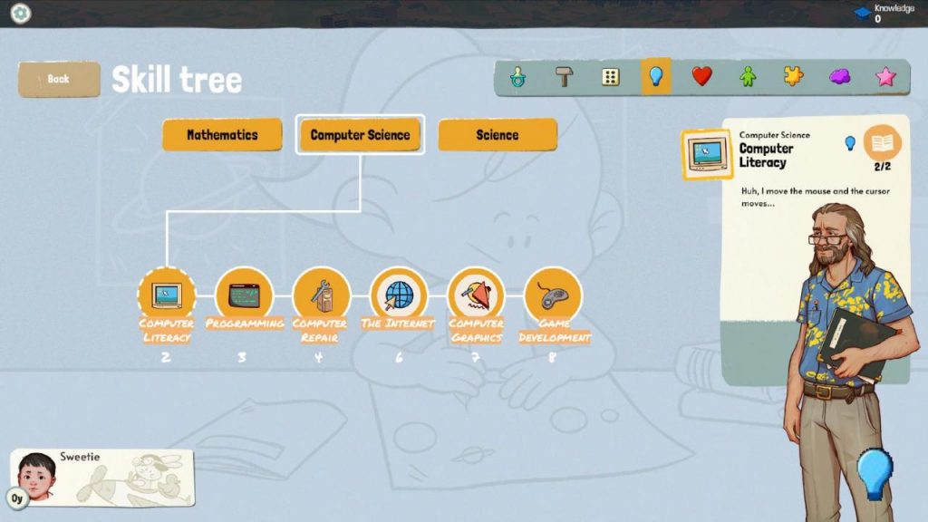 Growing Up: Character Romance & Skill Trees - GamePretty