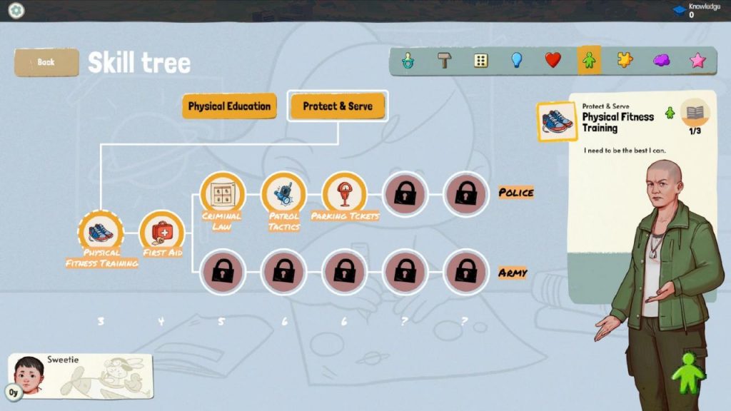 Growing Up: Character Romance & Skill Trees - GamePretty