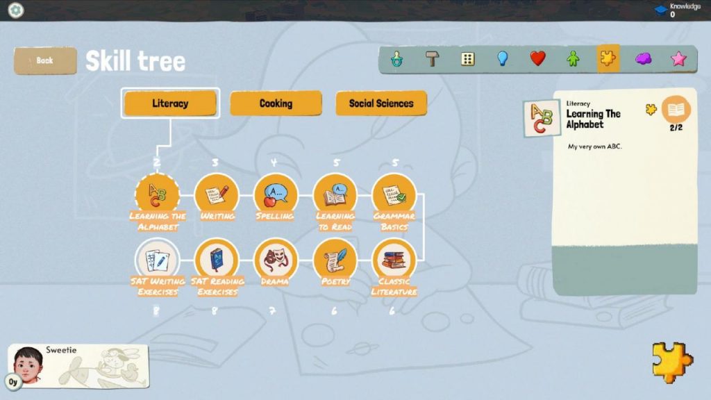 Growing Up: Character Romance & Skill Trees - GamePretty