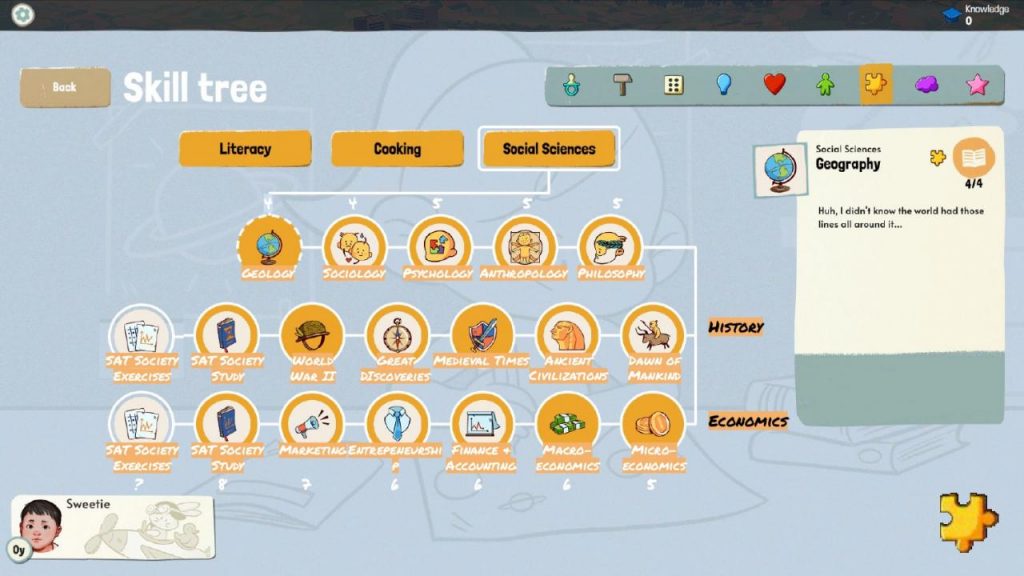 Growing Up: Character Romance & Skill Trees - GamePretty