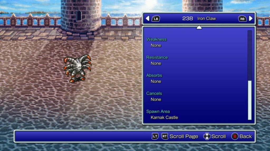 FINAL FANTASY V: All Blue Mage Spells Guide - GamePretty