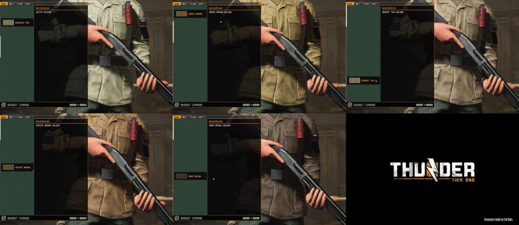 Thunder Tier One: Customization and Unlocks Guide - GamePretty