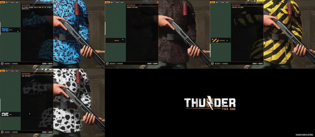 Thunder Tier One: Customization and Unlocks Guide - GamePretty