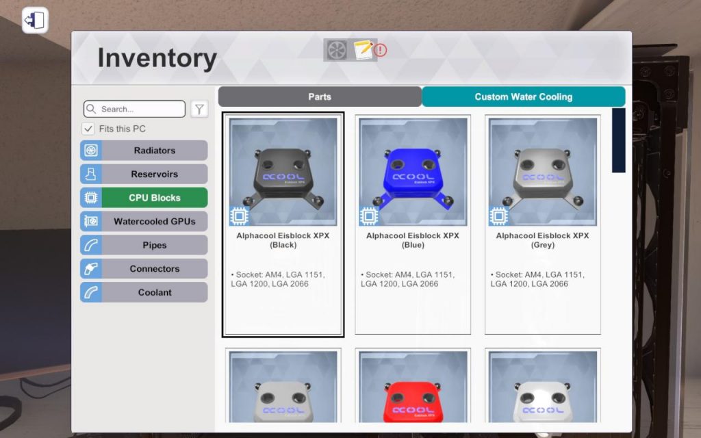 PC Building Simulator: Custom Water Cooling Builds Guide - GamePretty