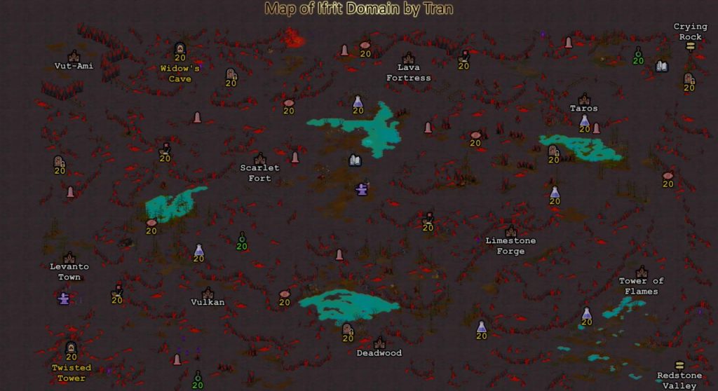 Sands of Salzaar: All Maps of Playable Region (V1.0) - GamePretty