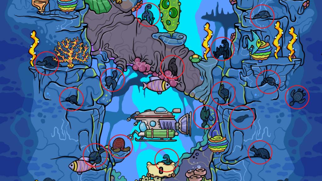100 hidden turtles: All Hidden Turtles - GamePretty