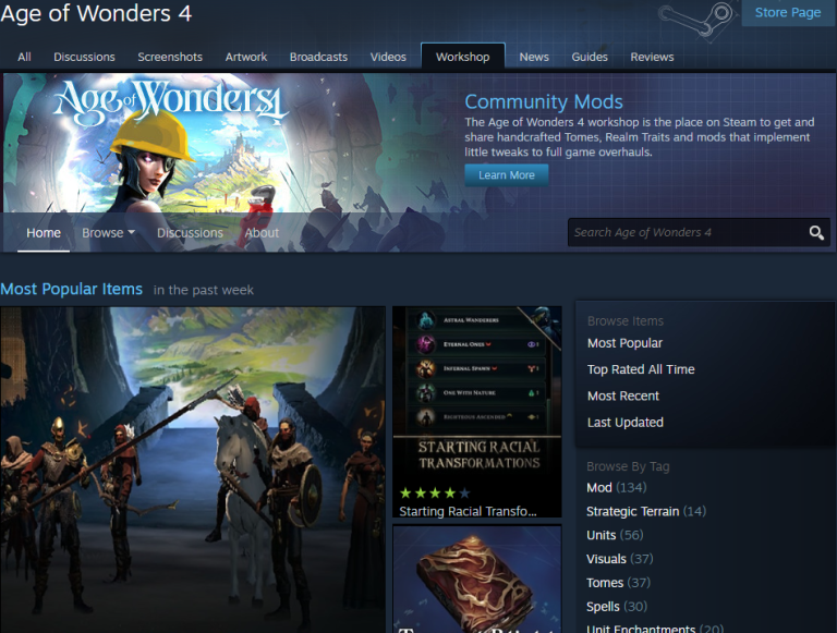 Age of Wonders 4: How to Install and Use Mods (Beginners' Guide ...