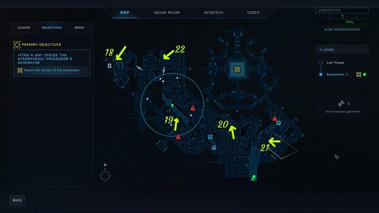 Aliens: Dark Descent - All Data Pads & Xenotech Location - GamePretty