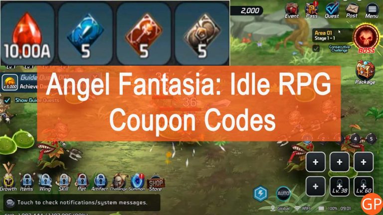 Angel Fantasia Idle RPG Codes (August 2023): New Launch! - GamePretty