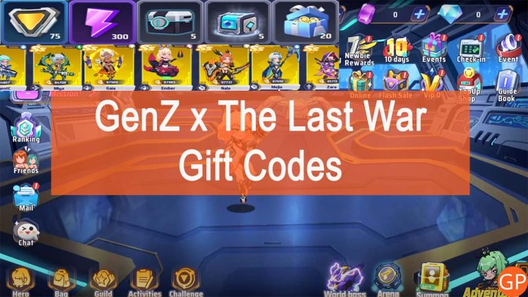 GenZ x The Last War Codes (September 2023): Free Rewards! - GamePretty