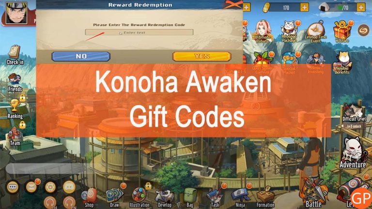 Konoha Awaken Codes (September 2023): Free Rewards! - GamePretty