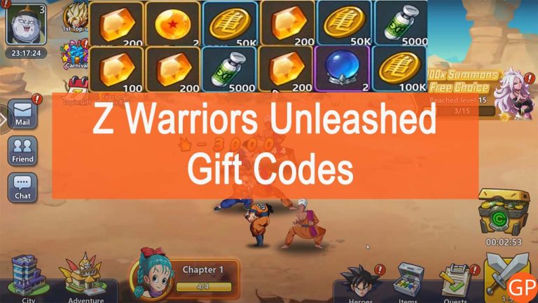 Z Warriors Unleashed Codes (October 2023): New Launch! - GamePretty