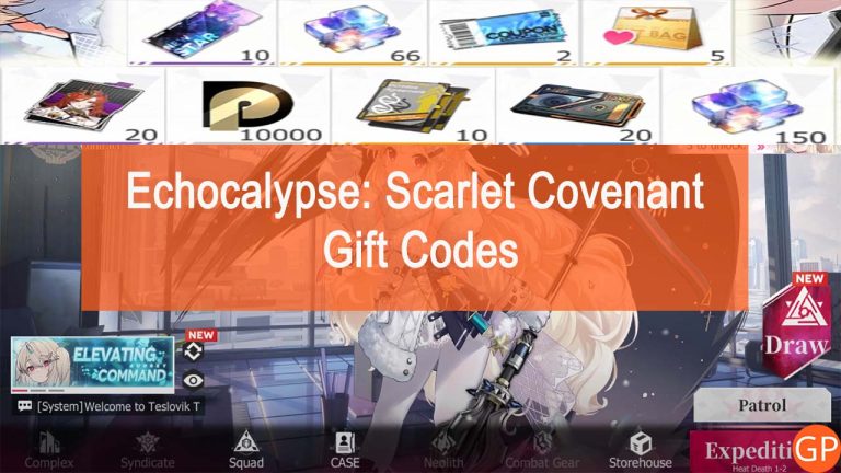 Echocalypse: The Scarlet Covenant Codes for December 2025 - GamePretty
