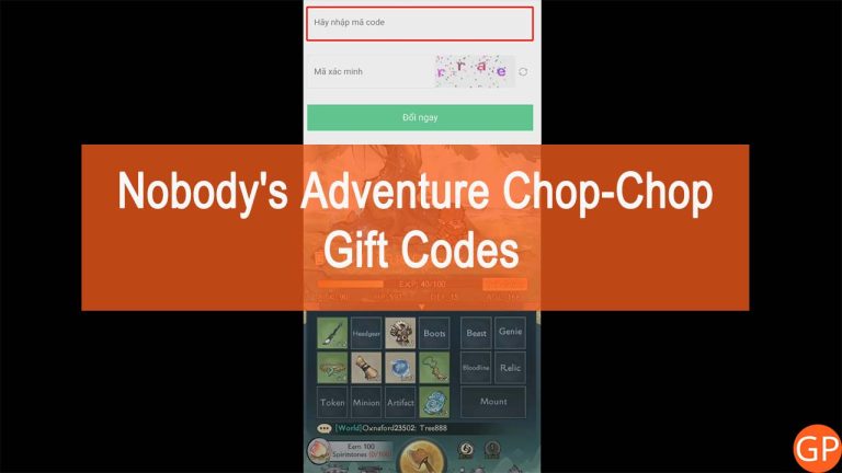 Nobody's Adventure Chop Chop Codes (December 2023): New Rewards ...