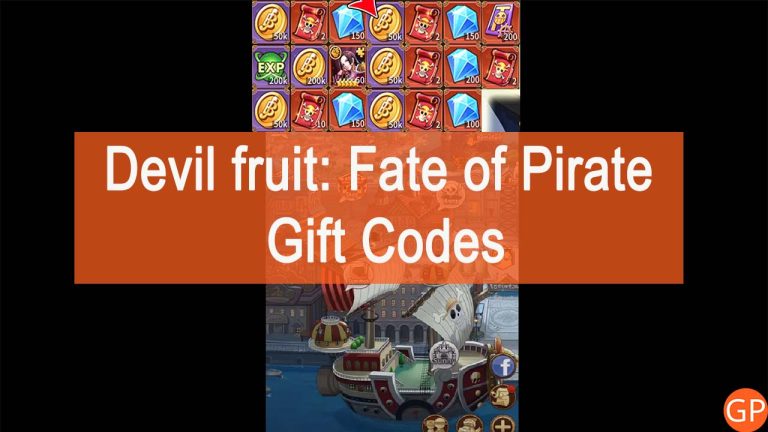 Devil Fruit Fate of Pirate Codes (January 2024): Free Gifts! - GamePretty