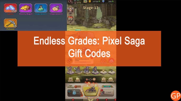 Endless Grades: Pixel Saga Codes for November 2025 - GamePretty