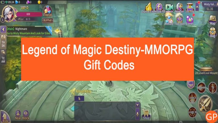 Legend of Magic Destiny MMORPG Codes (April 2024): New Update! - GamePretty