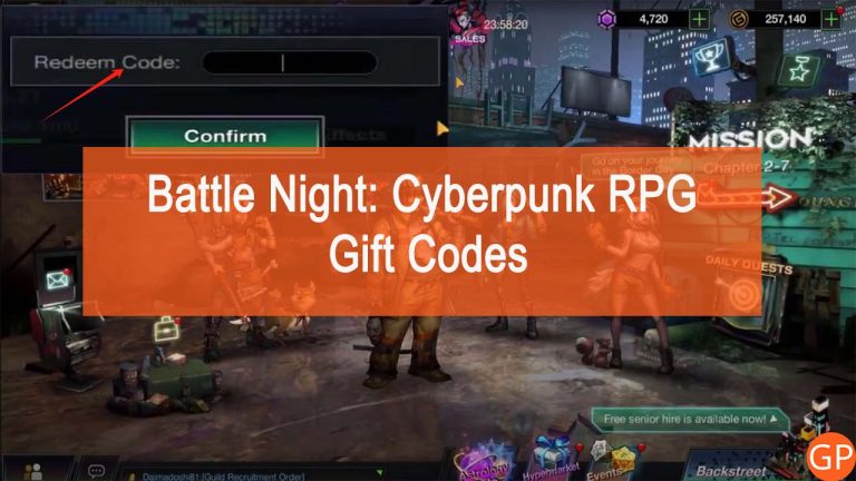 Battle Night: Cyberpunk RPG Codes for November 2025 - GamePretty