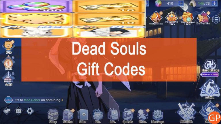 Dead Souls Codes (March 2024): Grab Free Rewards! - GamePretty