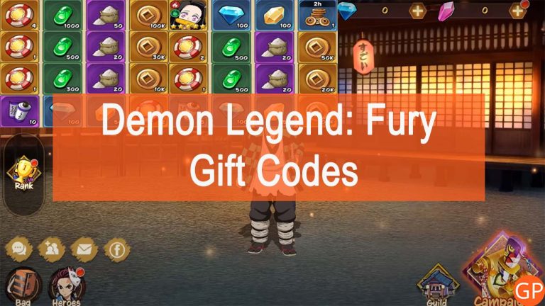 Demon Legend: Fury Codes - March 2024 - GamePretty
