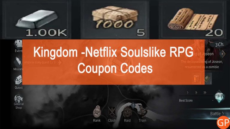 Kingdom Netflix Soulslike RPG Codes (March 2024): Get Your Gifts ...