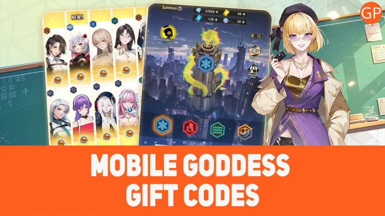 Mobile Goddess Codes (April 2025): New Launch! - GamePretty