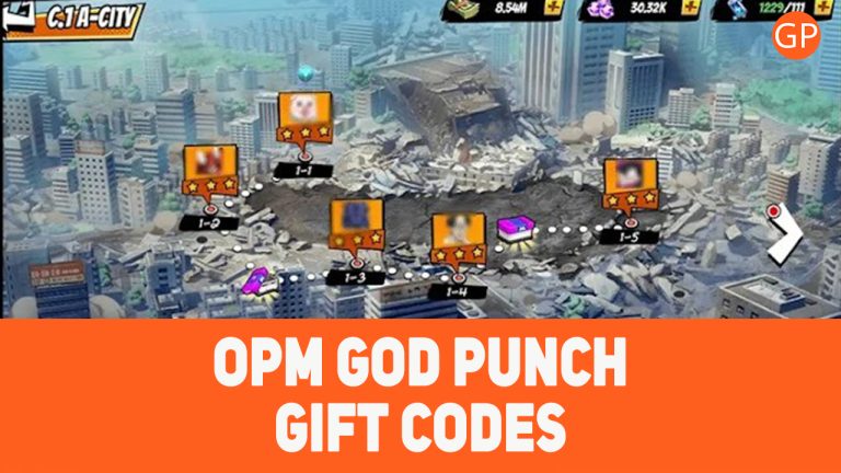 OPM God Punch Codes (October 2025): New Update! - GamePretty